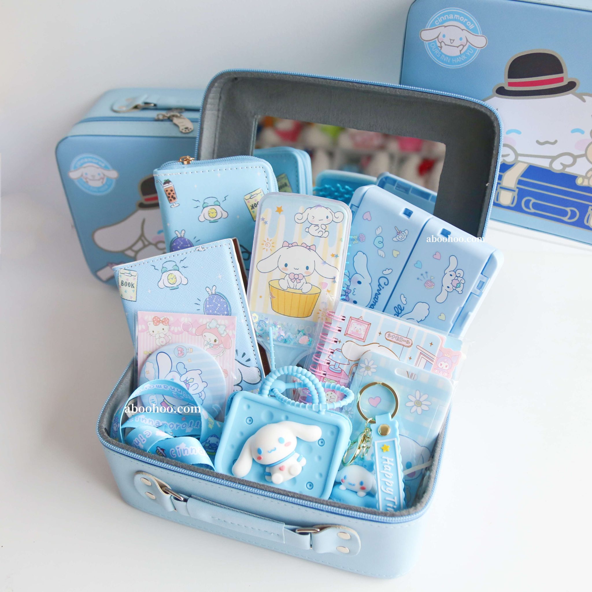 Cinnamoroll Gift Box | 1 suitcase + 10 random items – Aboohoo Gifts